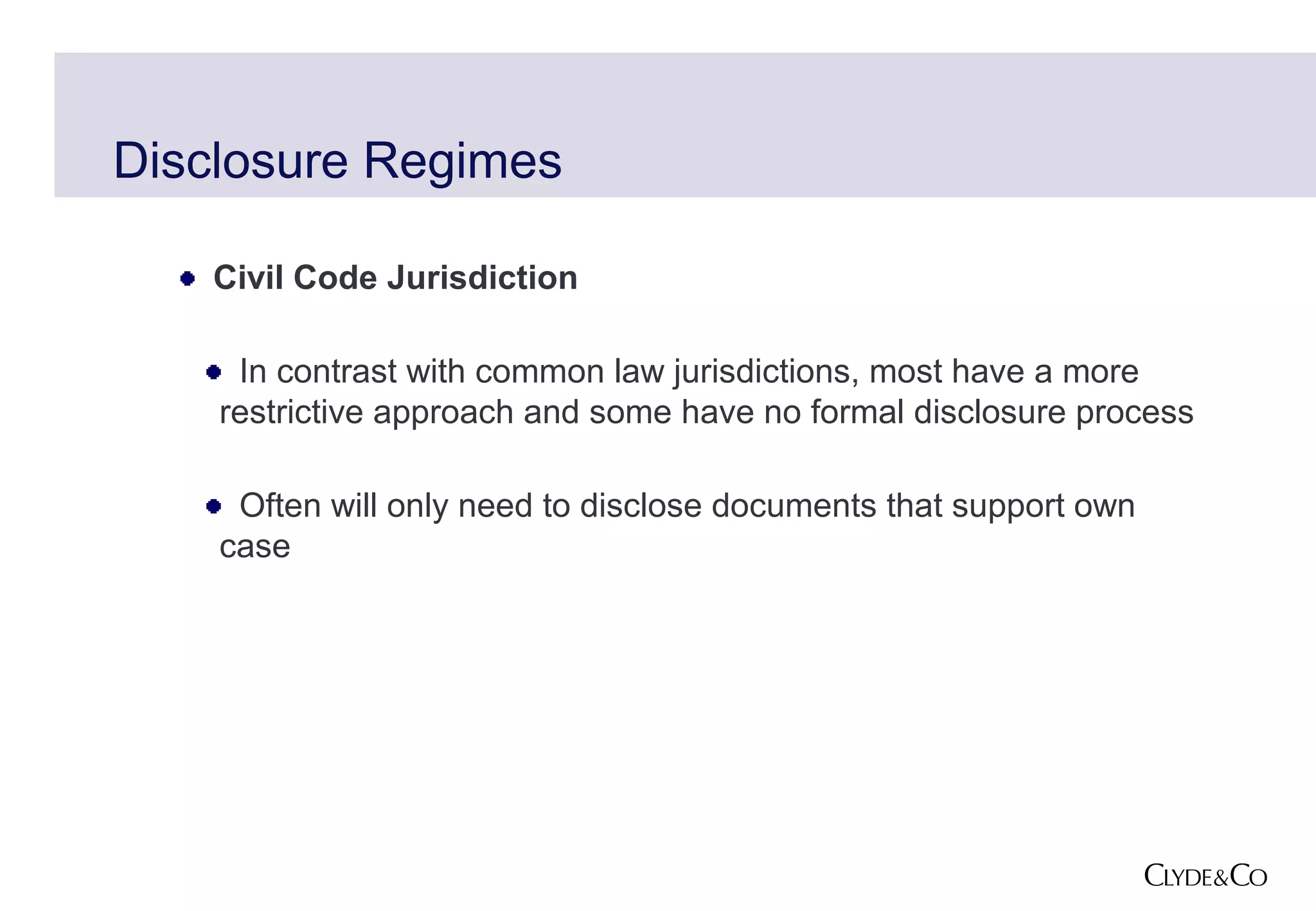 Introduction to Disclosure | PPT