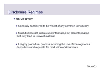 Introduction to Disclosure | PPT