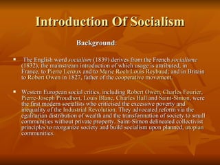 socialism | PPT