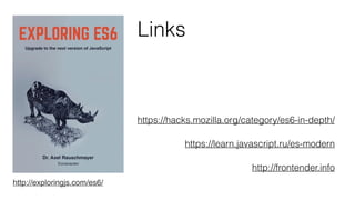 ECMAScript: past, present and future | PPT