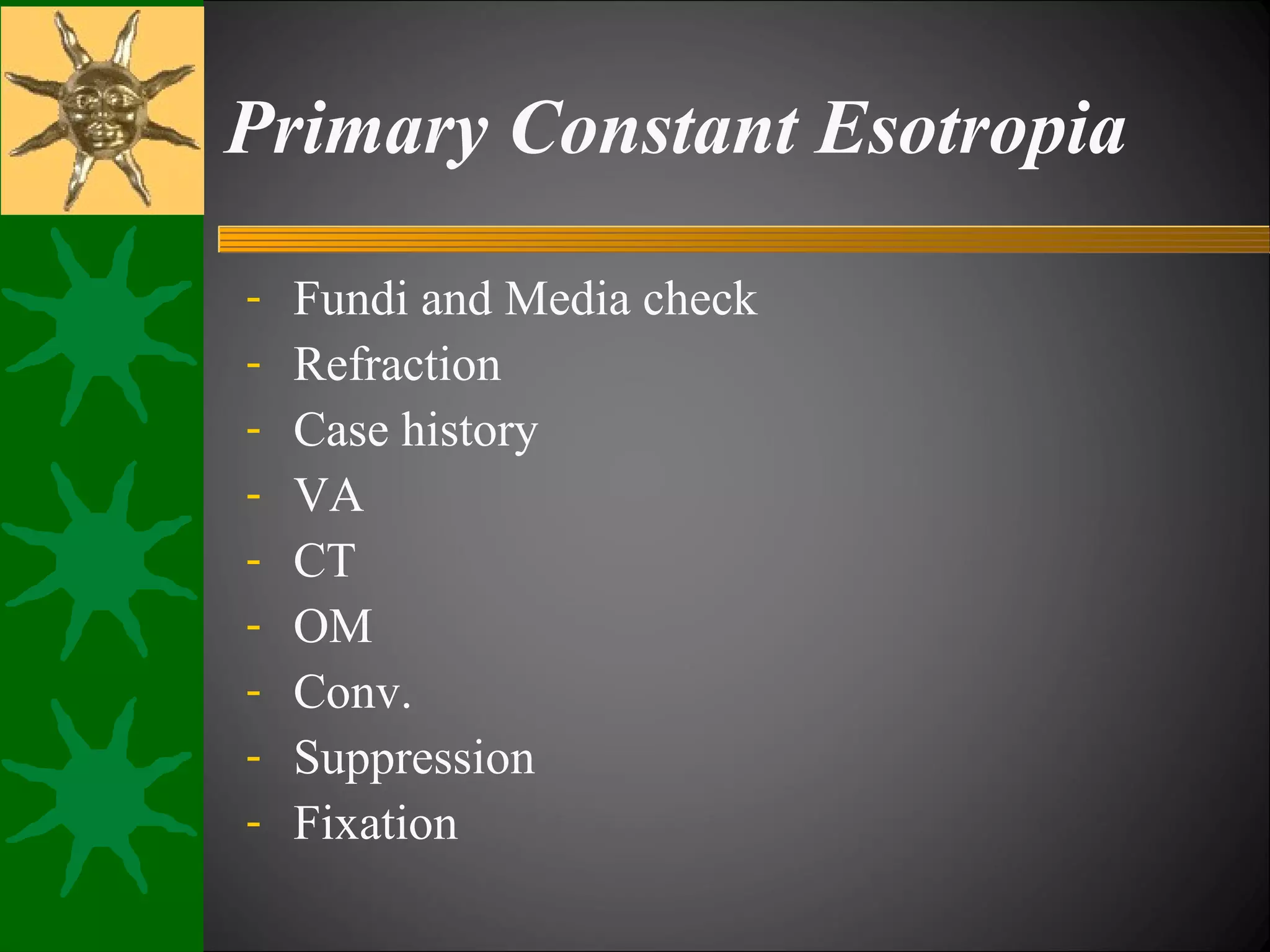 Eso deviation | PPT