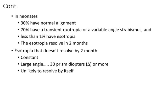 Esodeviation(1) | PPTX