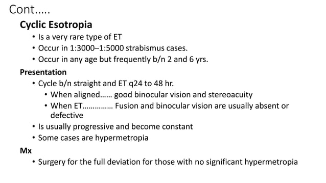 Esodeviation(1) | PPTX
