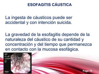 Esofagitis | PPT