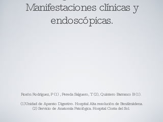 Esofagitis Eosinofila | PPT