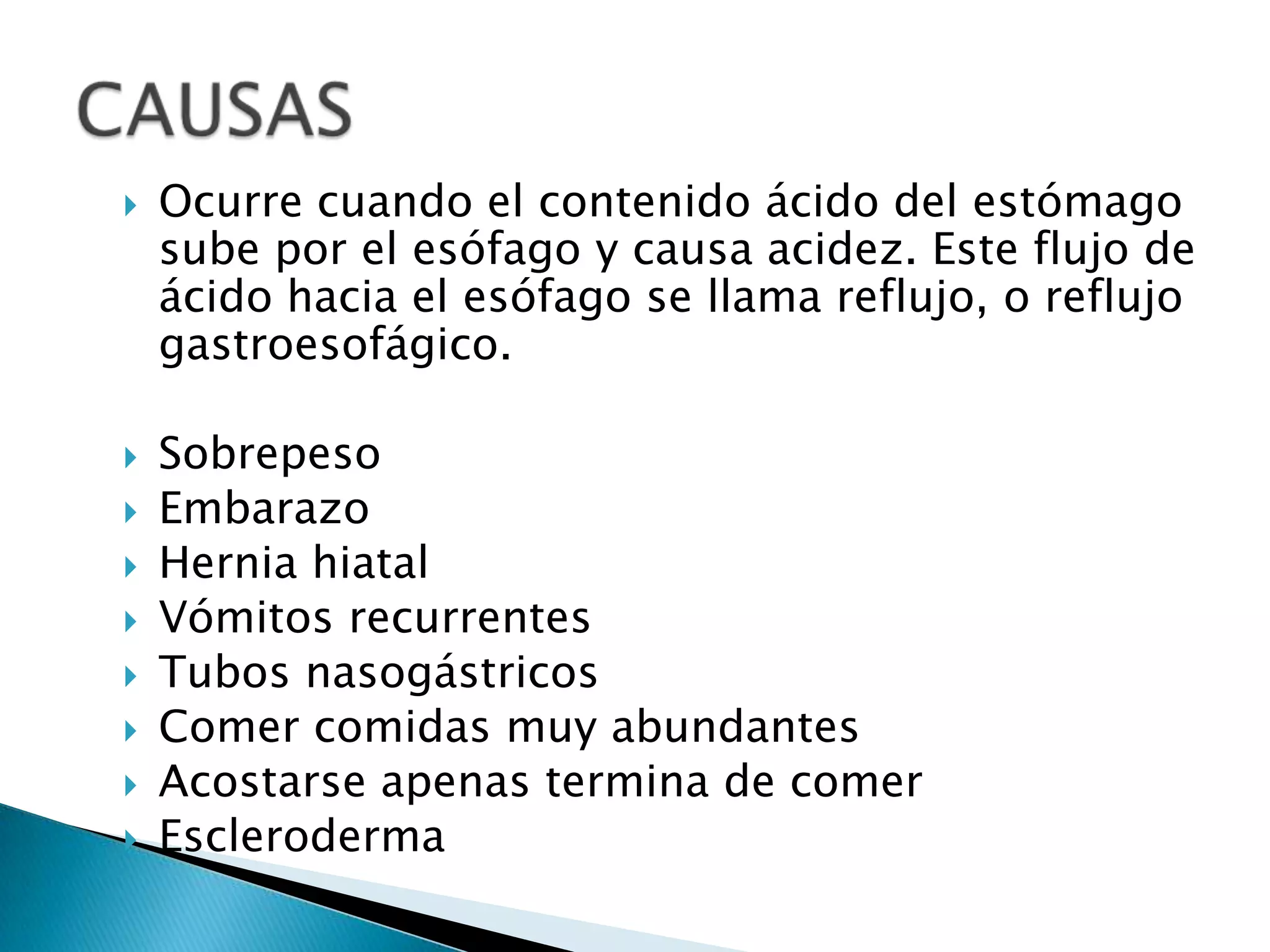 Esofagitis por reflujo | PPT