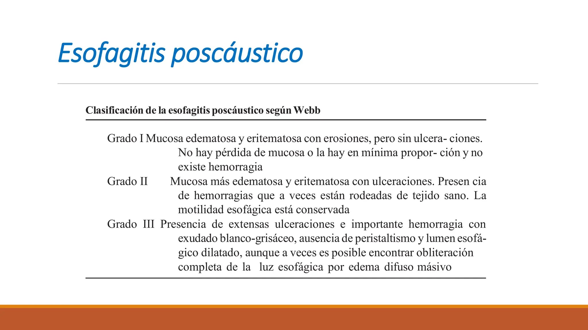 ESOFAGITIS POR REFLUJO GASTROESOFAGICO, ESOFAGITIS POSCAUSTICO Y.pptx