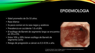 ESOFAGO DE BARRET- GASTROENTEROLOGIA MEDICINA | PPTX