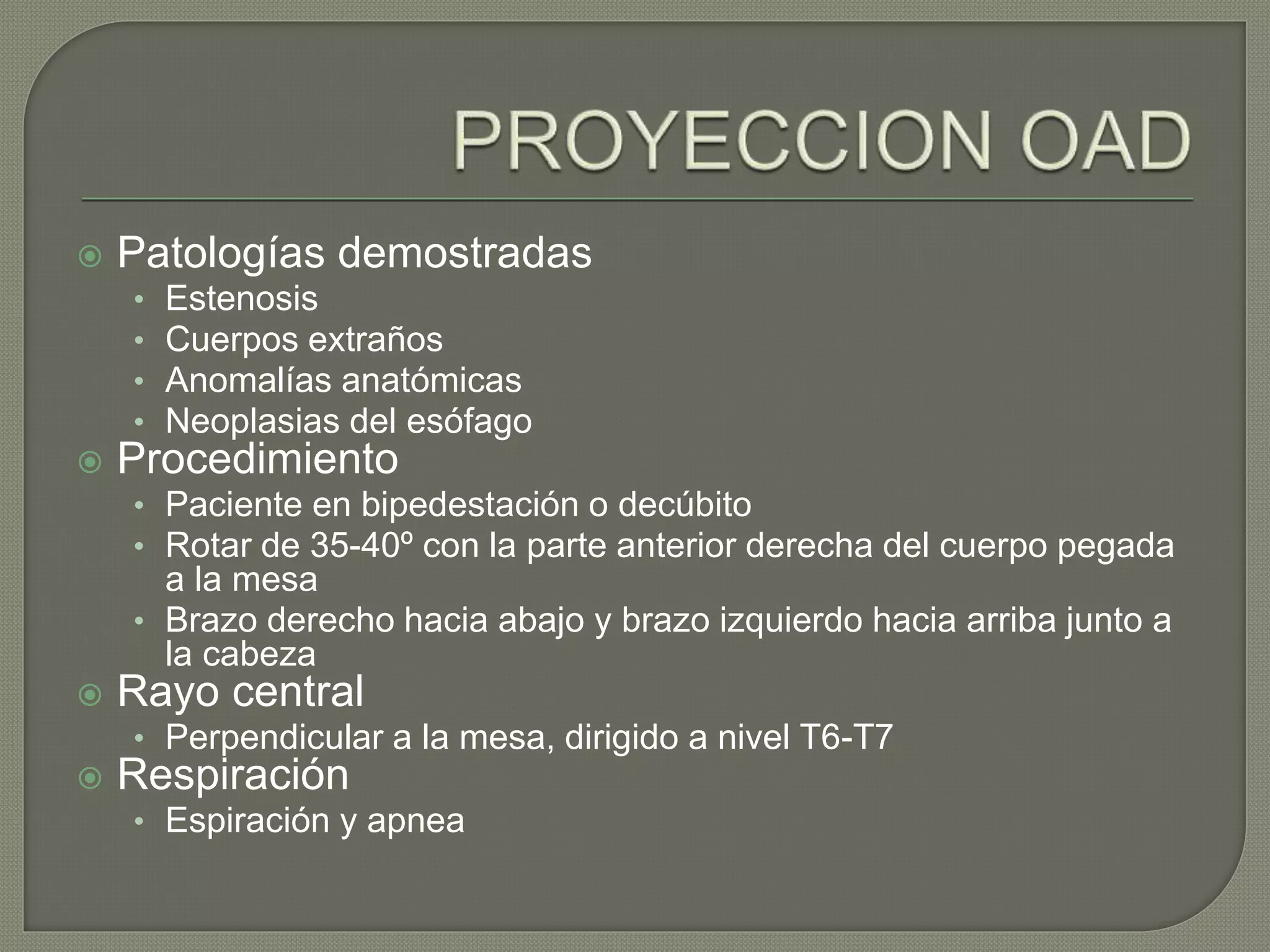 Esofagograma y Anatomía (Radiología Convencional) | PPTX