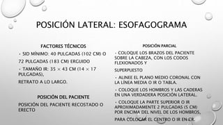 Esofagograma (bs) | PPTX