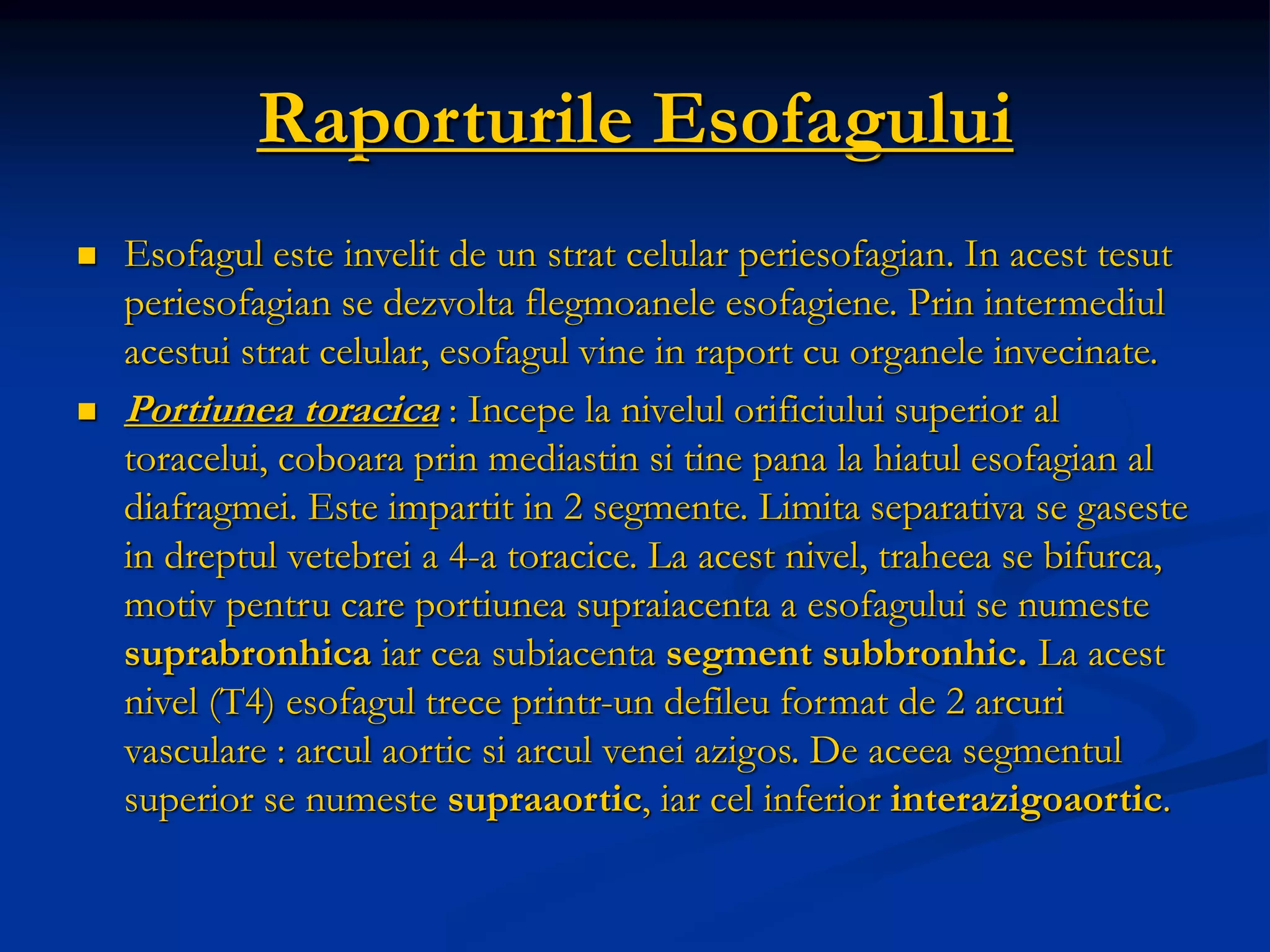Esofagul prez veche | PPT