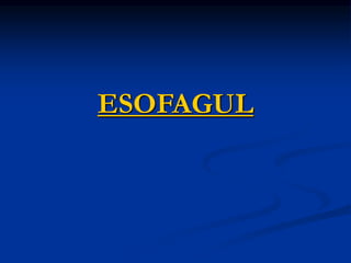 Esofagul prez veche | PPT