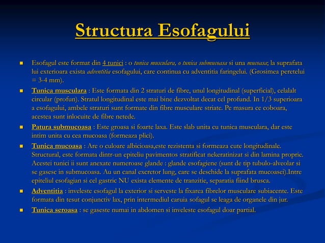 Esofagul prez veche | PPT