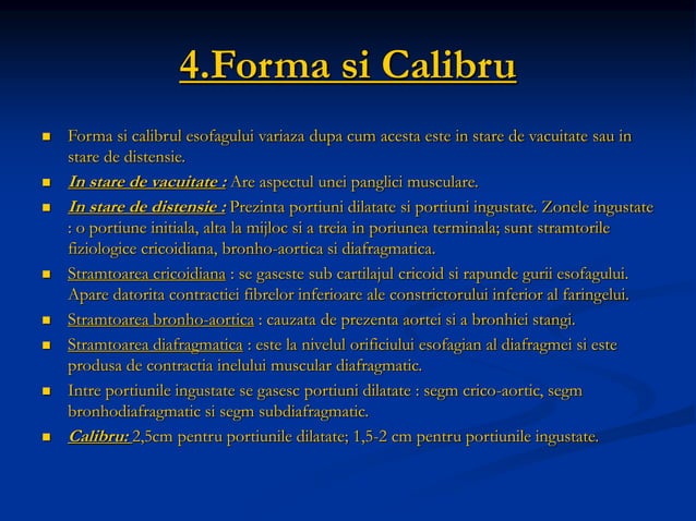 Esofagul prez veche | PPT