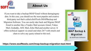 eSoftTools IMAP Backup Tool.docx
