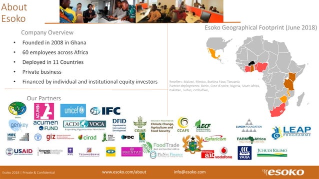 Esoko company overview 2018 | PPT