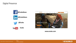 Esoko company overview 2018 | PPTX