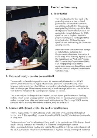 Esol Qualifications Report | PDF | Educational Assessment | Education