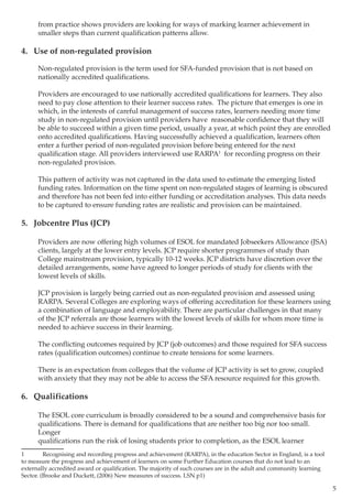 Esol Qualifications Report | PDF