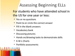 ESOL Differentiated Instruction Presentation | PPT