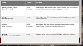 Esol examination | PPT
