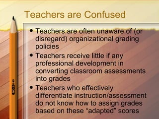 A? B? C? Assigning Meaningful Grades for ELLs | PPT