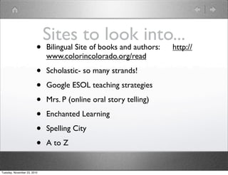 Esol powerpoint | PDF