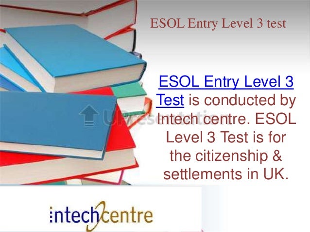 Esol test for citizenship
