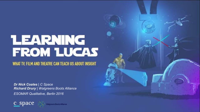 ESOMAR Berlin - Learning from Lucas | PPT