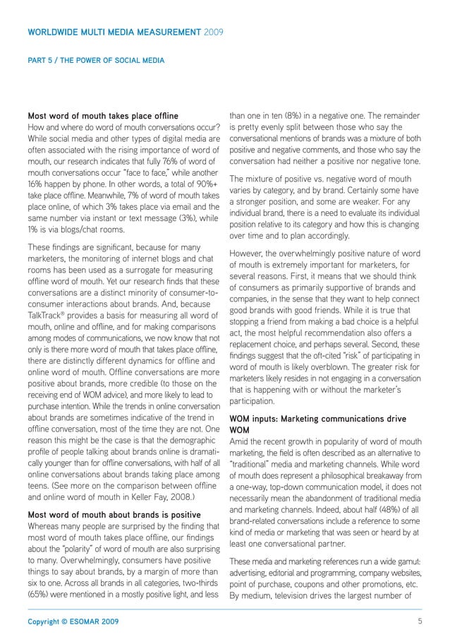 A Holistic Approach to the Measurement of WOM | PDF | Advertising ...