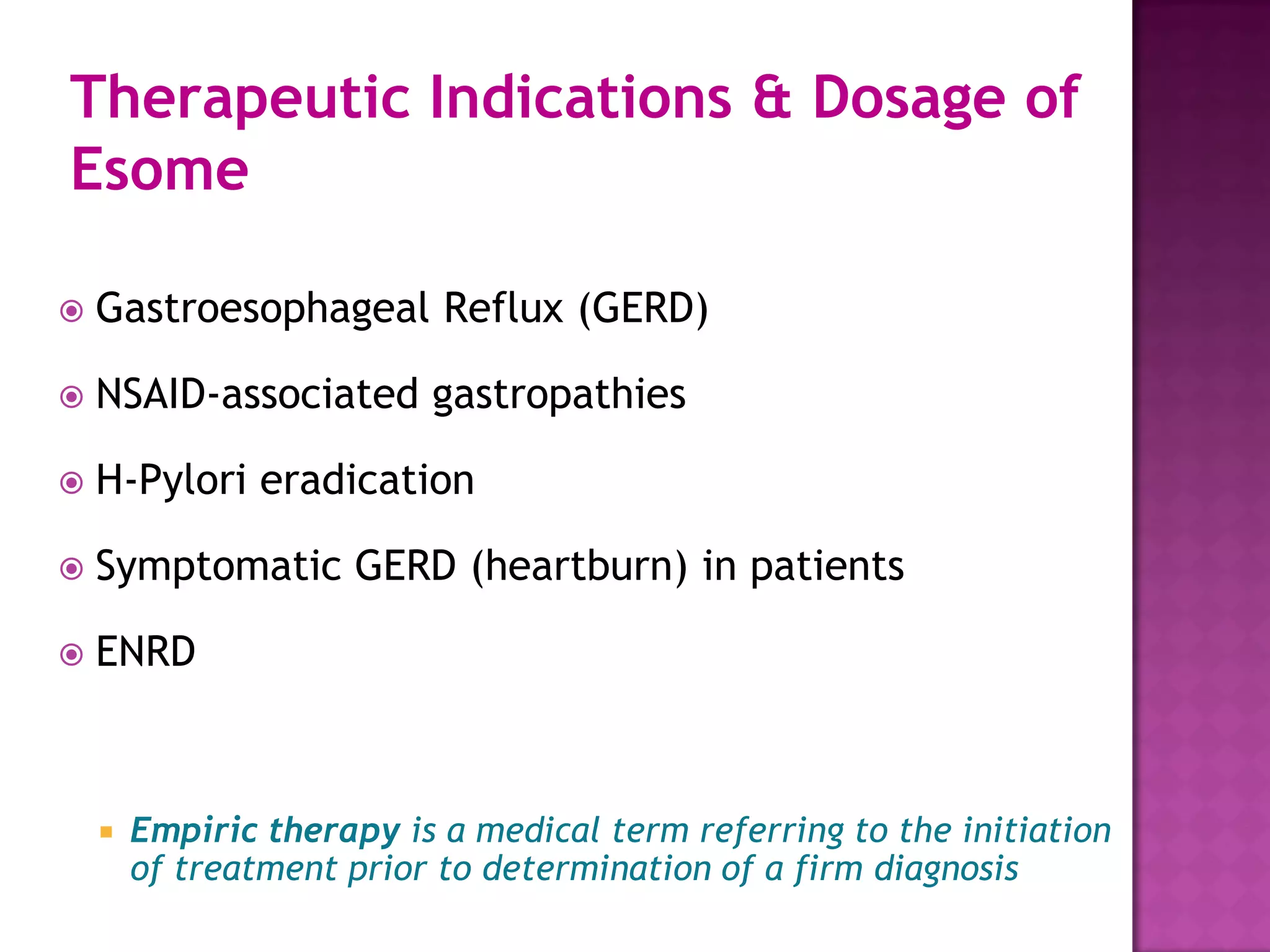 Esomeprazole | PDF