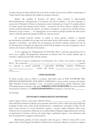 Esonero con diffida | PDF