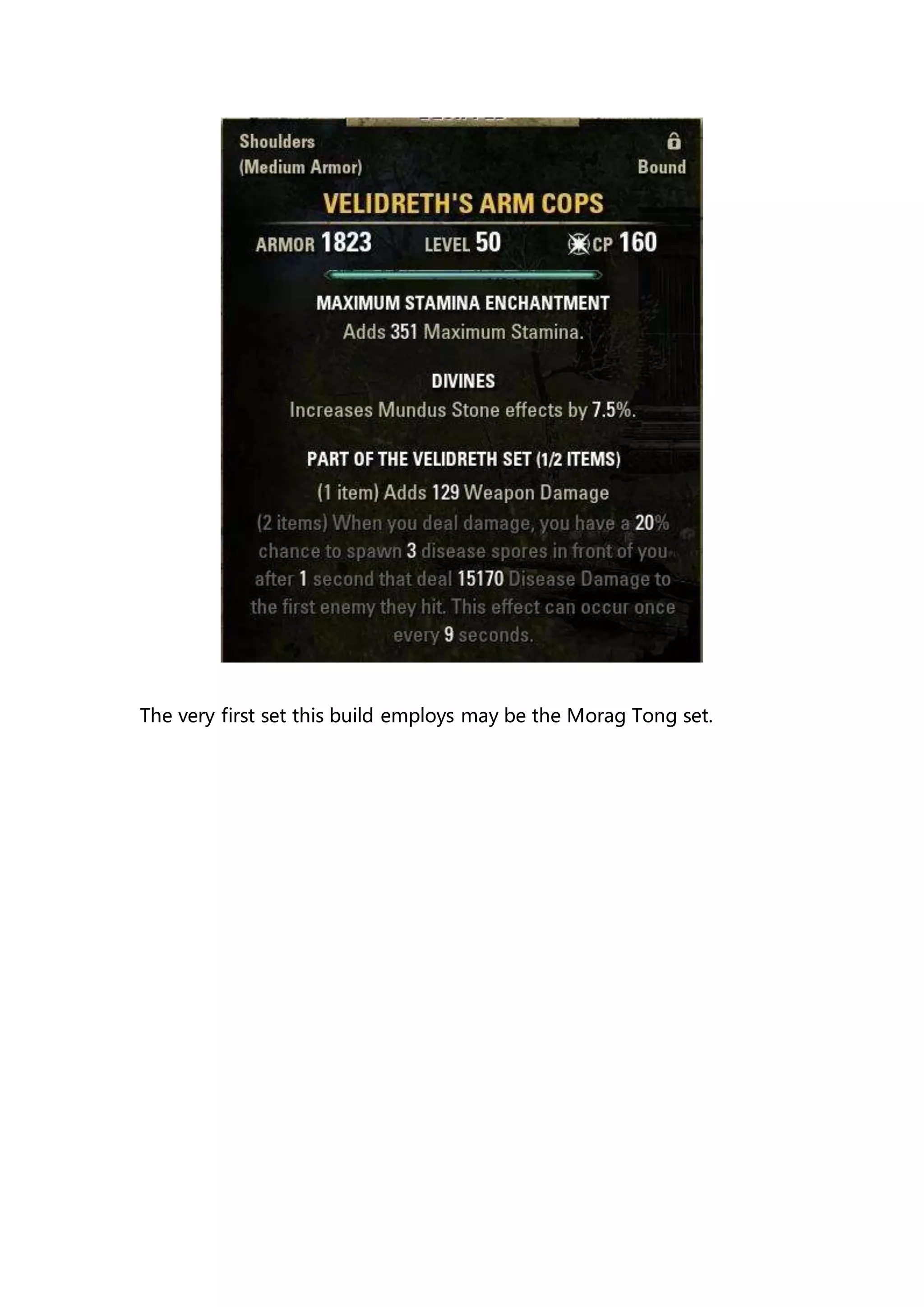 ESO Nightblade Archer Assassin Build | PDF