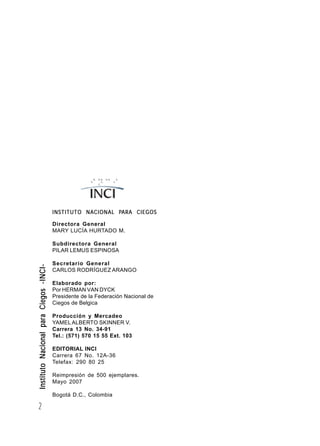 Cartilla Eso no cartilla - Discapacidad Visual | PDF
