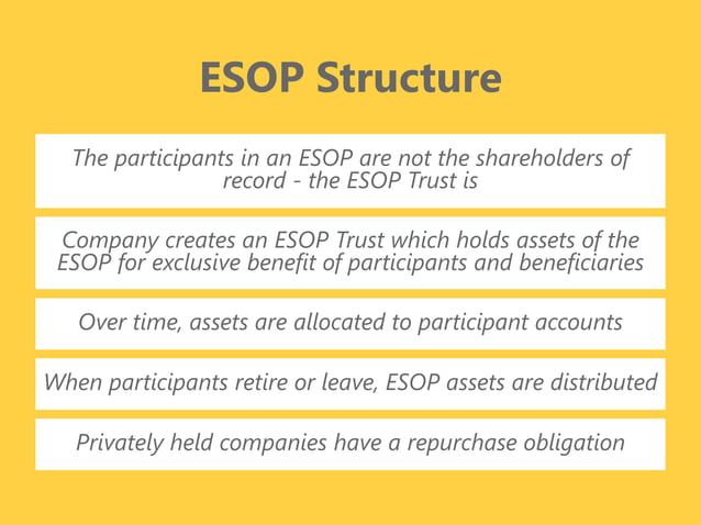 ESOP Basics | PDF