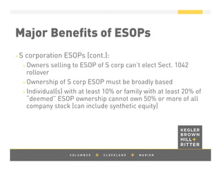 ESOP Business Model | PDF