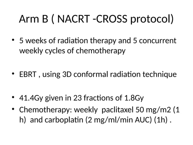 ESOPEC TRIAL IN CARCINOMA STOMACH JOURNAL CLUB | PPTX | Cancer ...