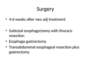 ESOPEC TRIAL IN CARCINOMA STOMACH JOURNAL CLUB | PPTX