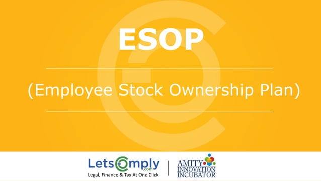 Understanding Esop & Its Importance. | PDF
