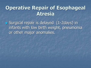Esophageal Atresia.ppt