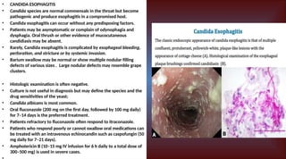 esophageal disorders- motility and infection.pptx