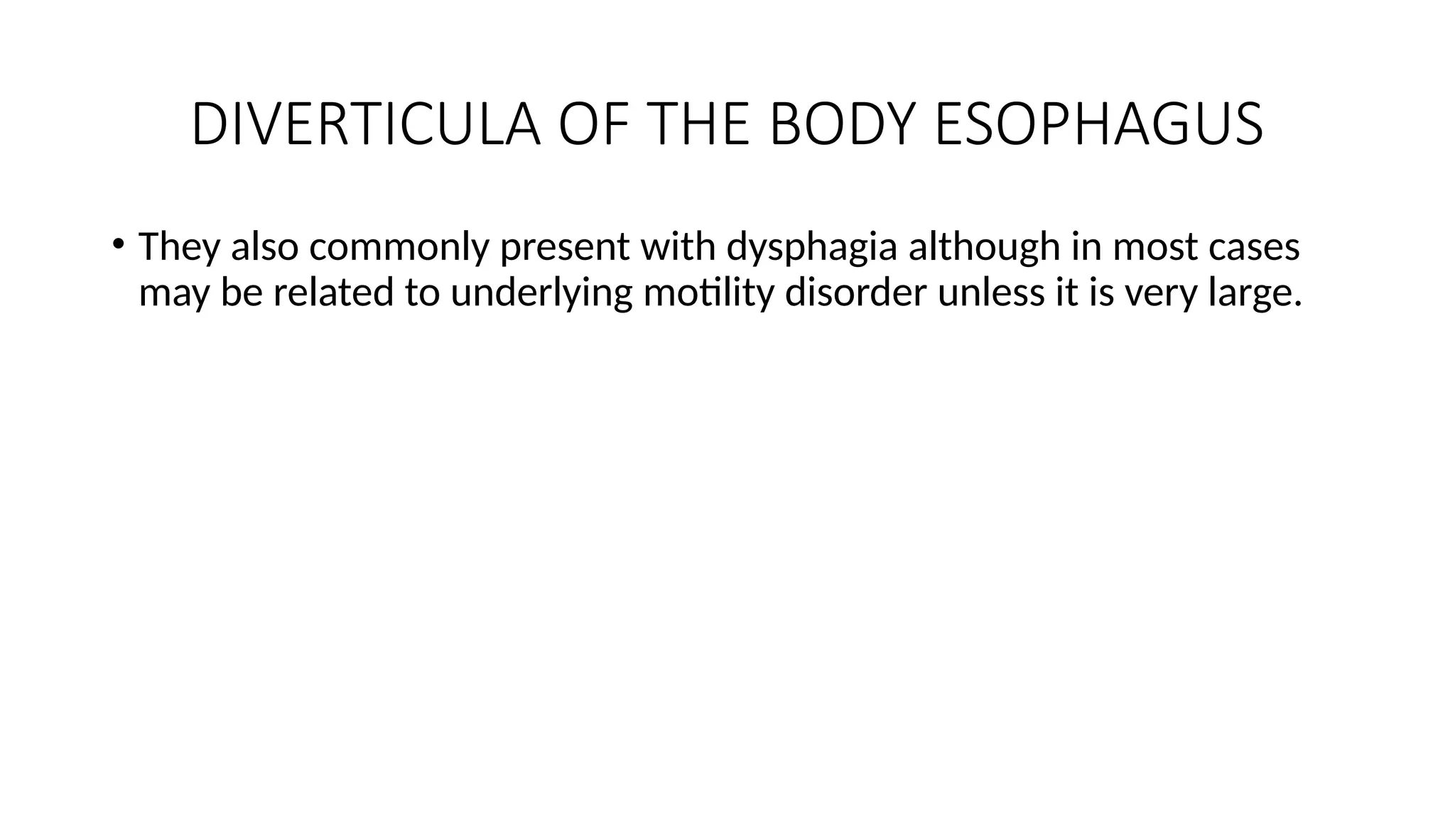 ESOPHAGEAL DIVERTICULA SURGERY DEPARTMENT.pptx