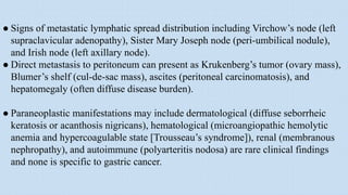 Esophageal & gastric cancers | PPTX
