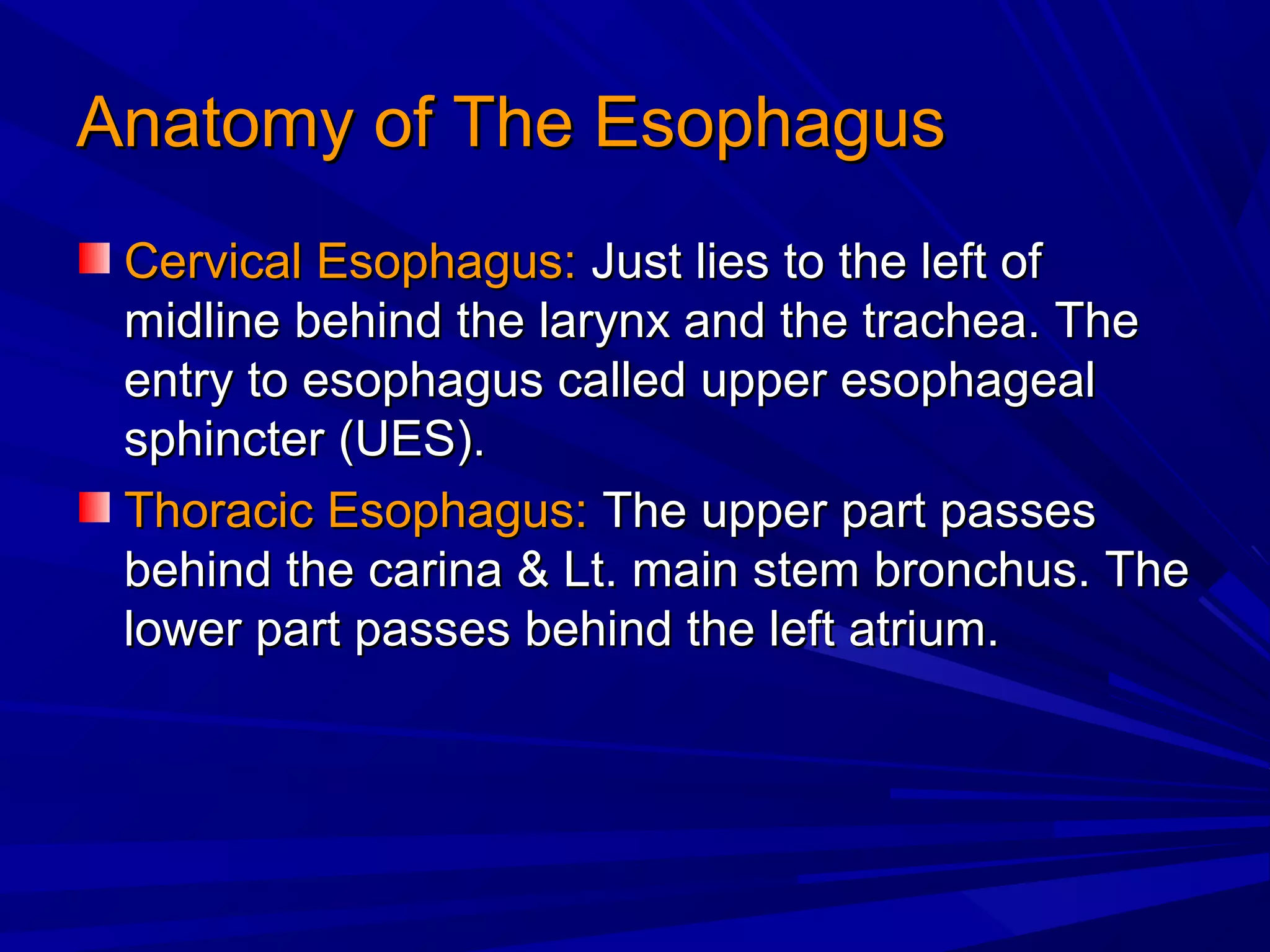 Esophageal motility disorders | PPT