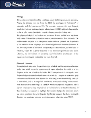 Esophageal motor disorders | DOCX
