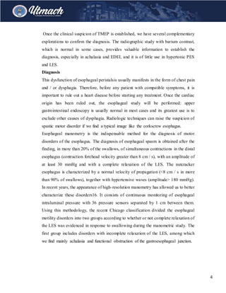 Esophageal motor disorders | DOCX