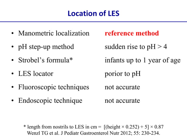 Esophageal pH monitoring in pediatrics | PPTX