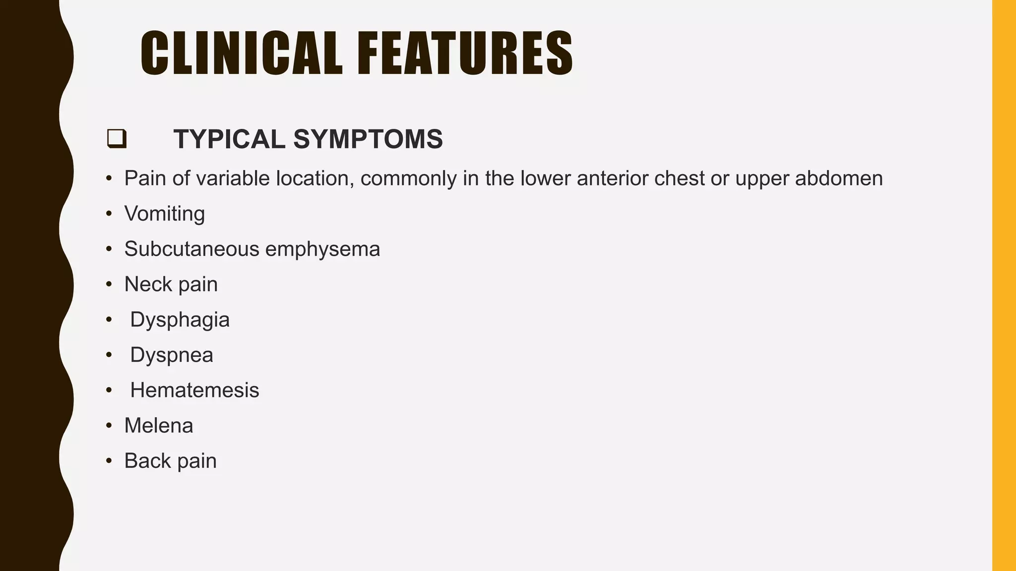 Esophageal trauma | PPTX