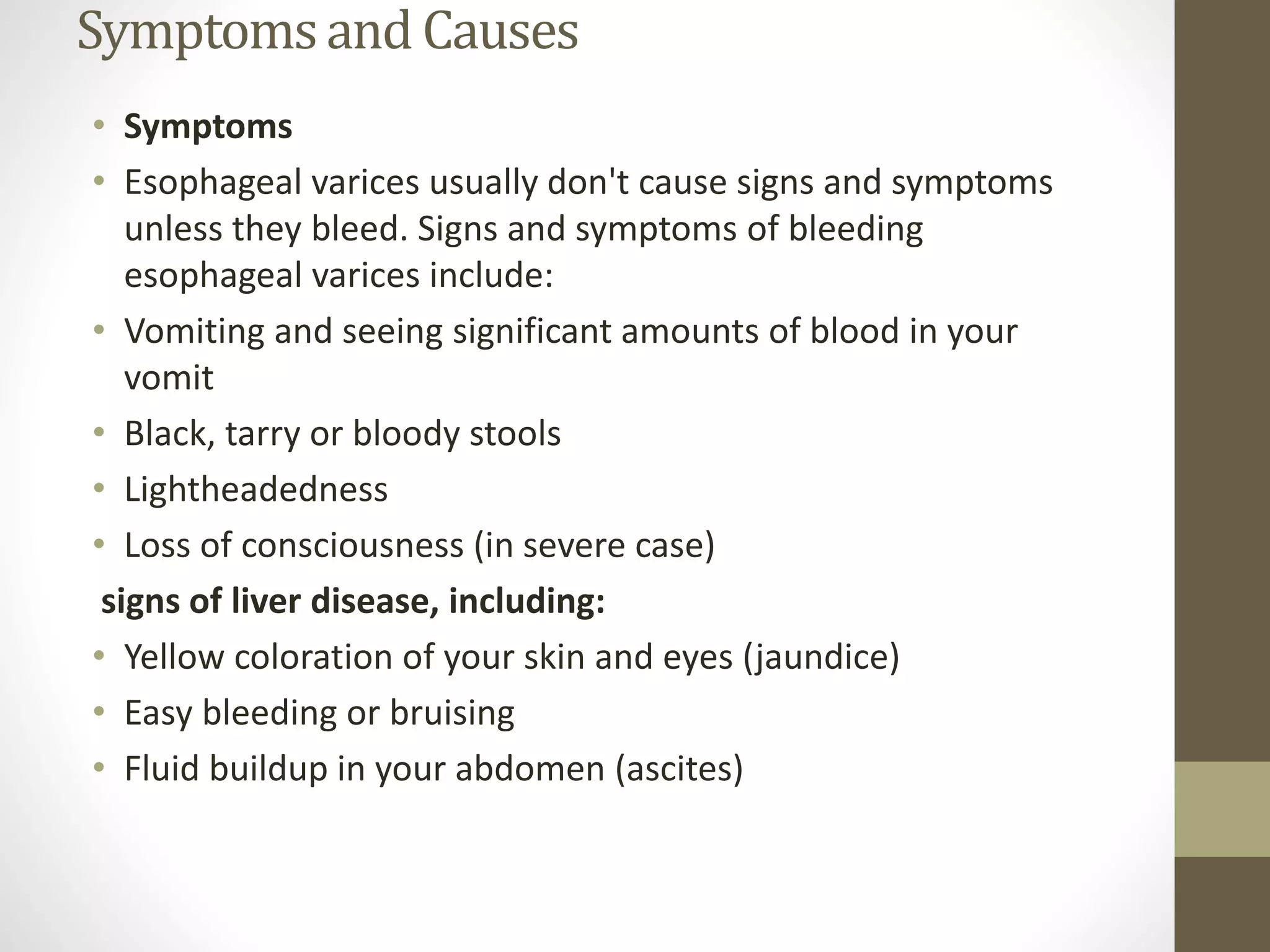 Esophageal varices | PPTX