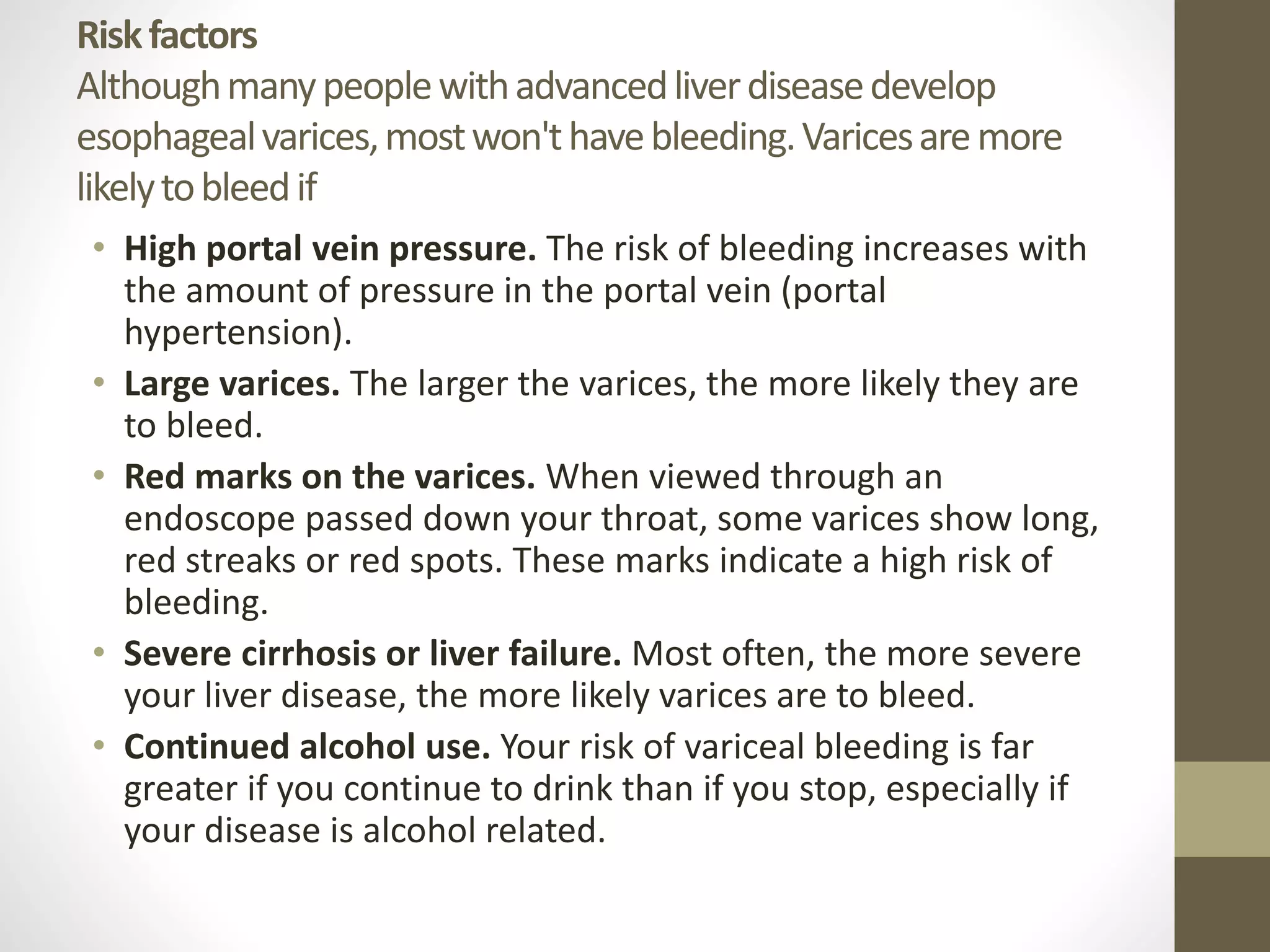 Esophageal varices | PPTX